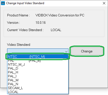 How to record NTSC/PAL/SECAM video (Windows)