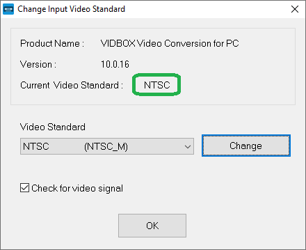 How to record NTSC/PAL/SECAM video (Windows)