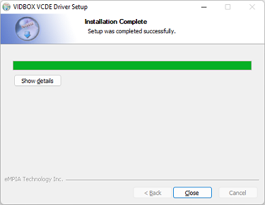 How to install VIDBOX software for Windows