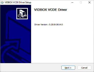 How to install VIDBOX software for Windows